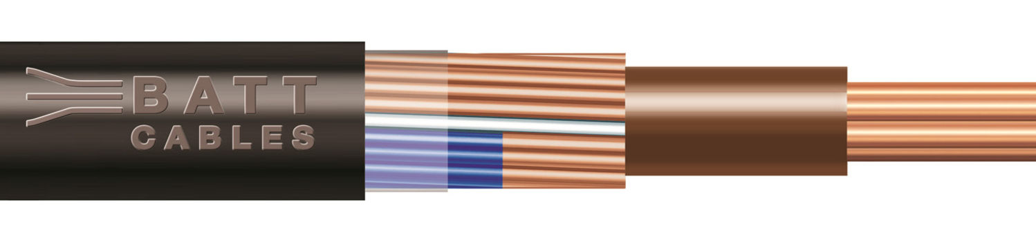Copper PVC Split Concentric BS7870 - Batt Cables