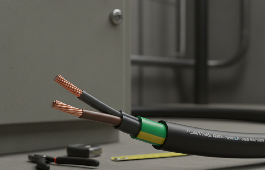 4 Core Cable in Three-Phase Systems | BATT Cables